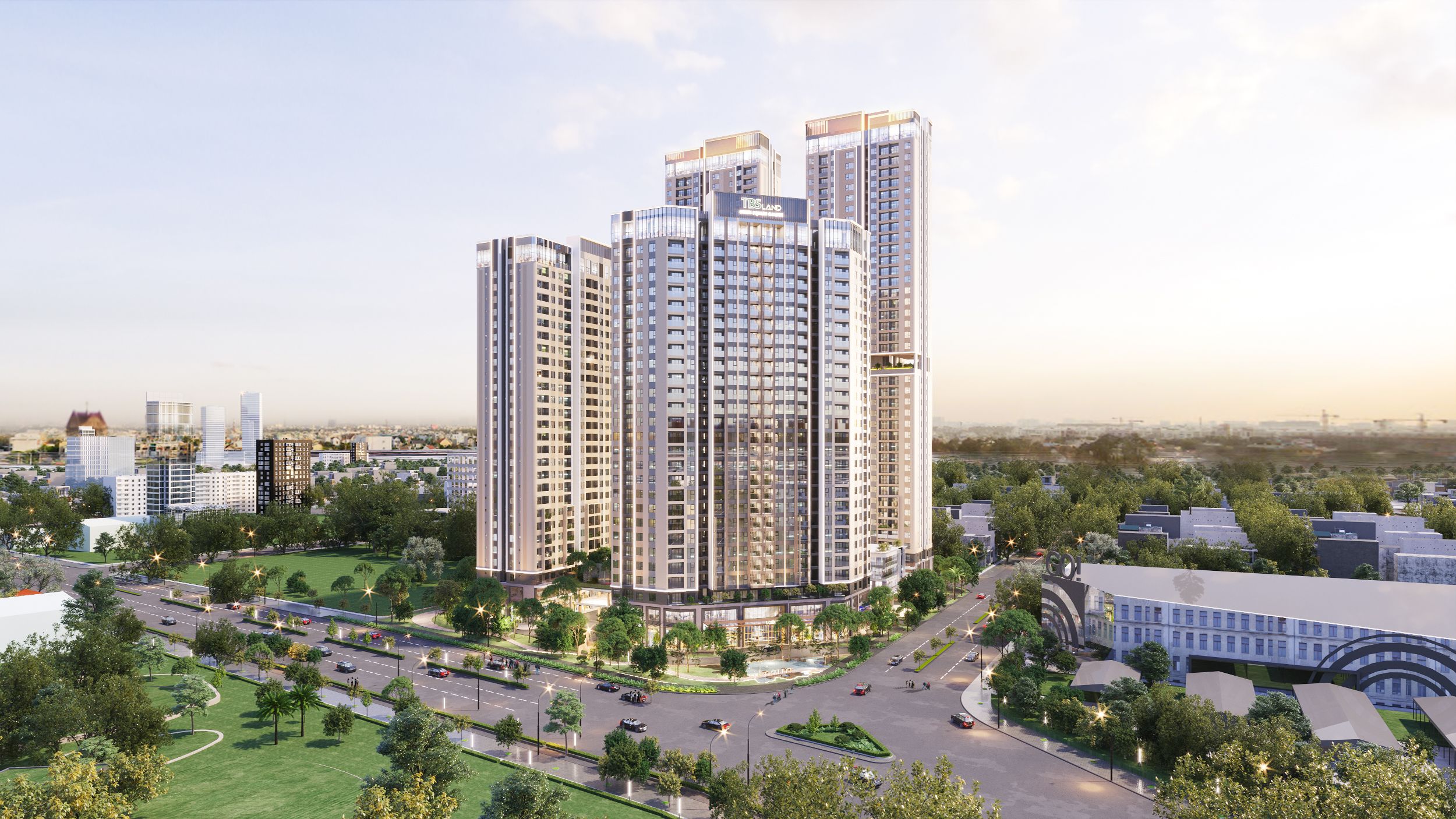 VERTICAL STUDIO | TBS LAND KHỞI CÔNG DỰ ÁN GREEN TOWER DĨ AN